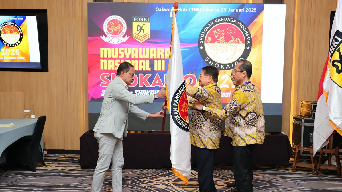 Melalui Munas, Ketum PB Shokaido Periode 2025-2029 Resmi Dilantik