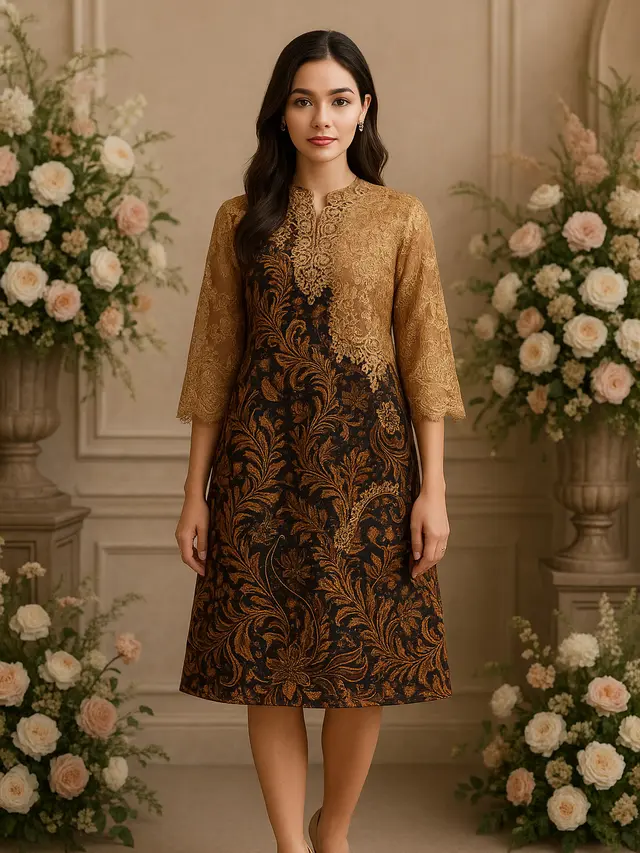 7 Model Tunik Batik untuk Pesta 2025, Gaya Kekinian untuk Wanita Modern ...