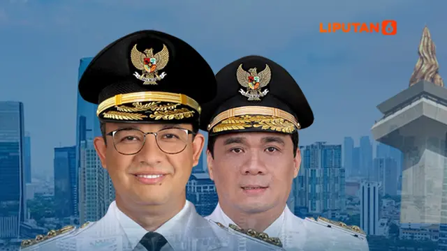 Infografis Jelang Akhir Jabatan Gubernur Anies Baswedan dan Wagub Ahmad ...