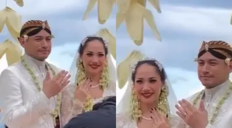 bunga citra lestari wedding