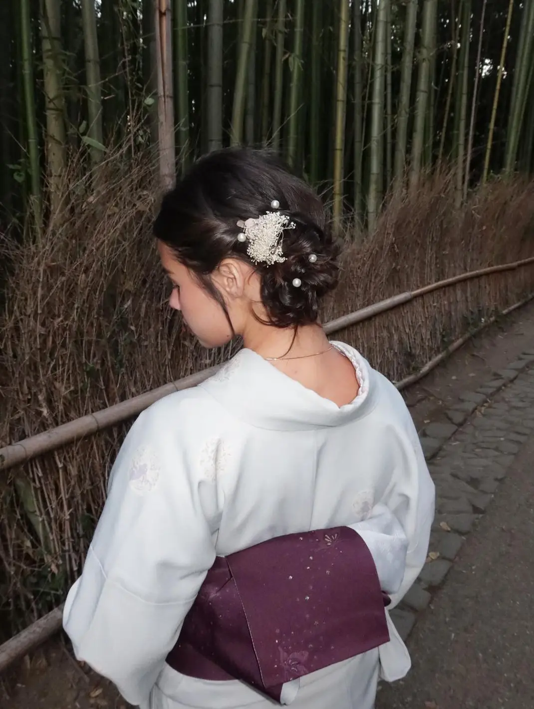 Potret Maria Theodore Pacar Jefri Nichol Pakai Kimono, Parasnya Bak ...