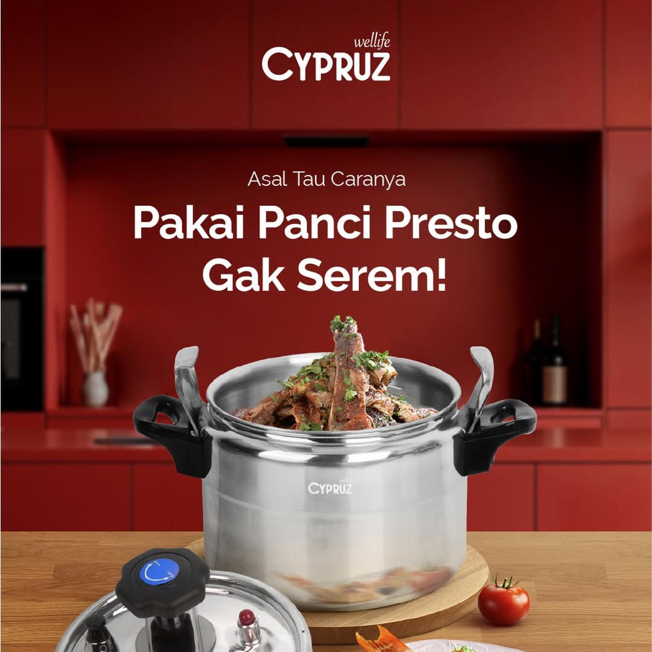 14 Merk Panci Presto Terbaik 2026, Masak Cepat dengan Hasil Sempurna