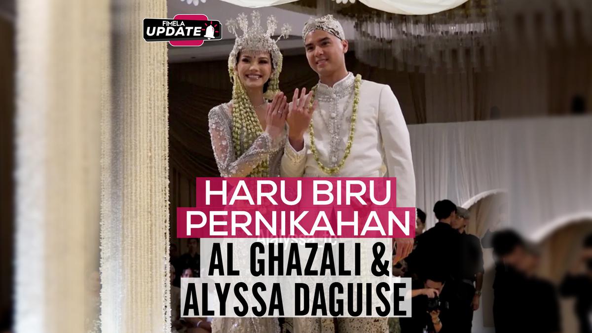 Al Ghazali & Alyssa Daguise Resmi Menikah: Simbol Cinta yang Menyentuh Hati - Entertainment ...