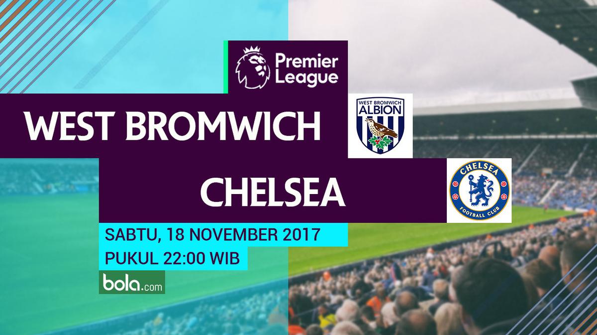Susunan Pemain WBA Vs Chelsea: Eden Hazard Starter - Bola Liputan6.com