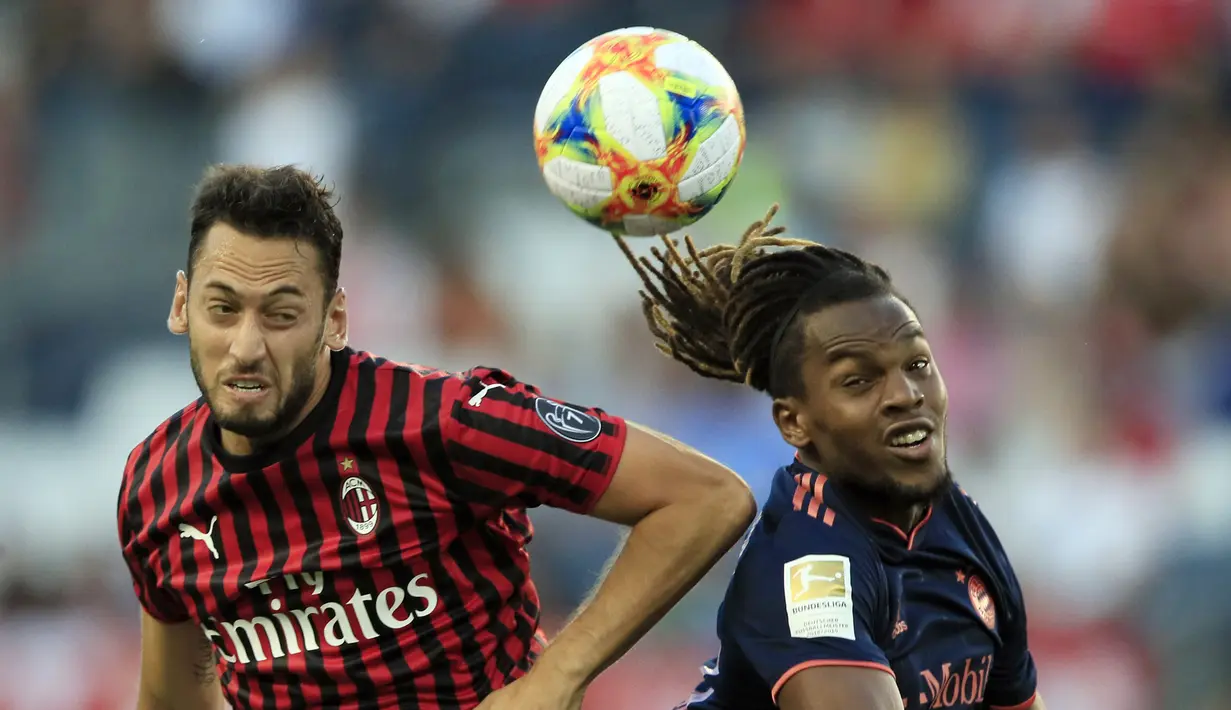 FOTO: AC Milan Kalah dari Bayern Munchen di ICC 2019 - Foto Liputan6.com