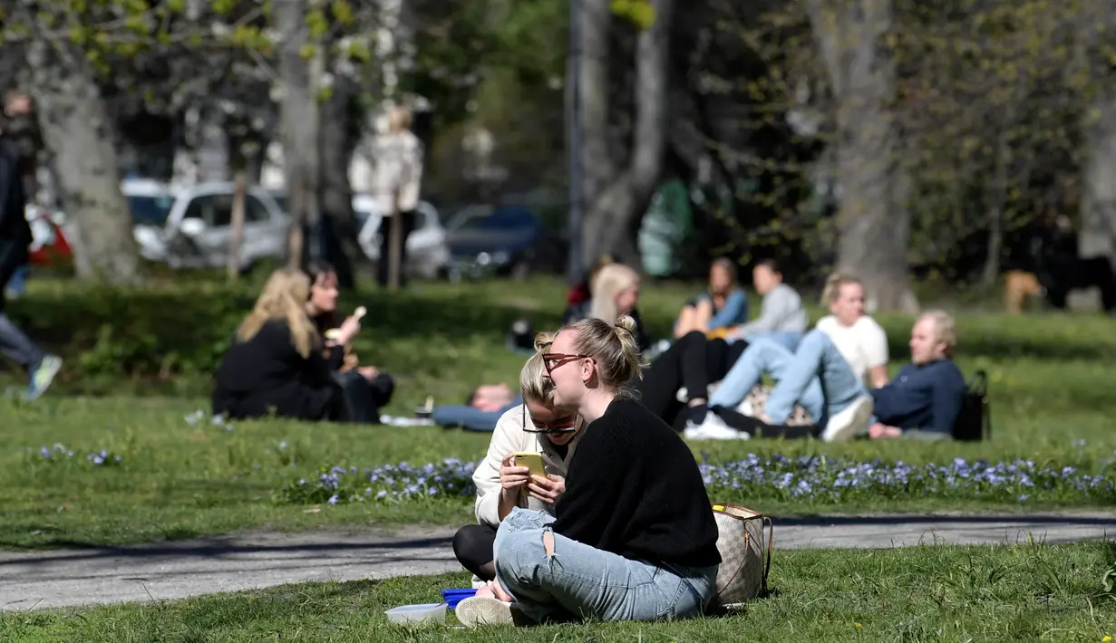 FOTO: Swedia Tanpa Lockdown, Warga Hidup Normal di Tengah Pandemi ...