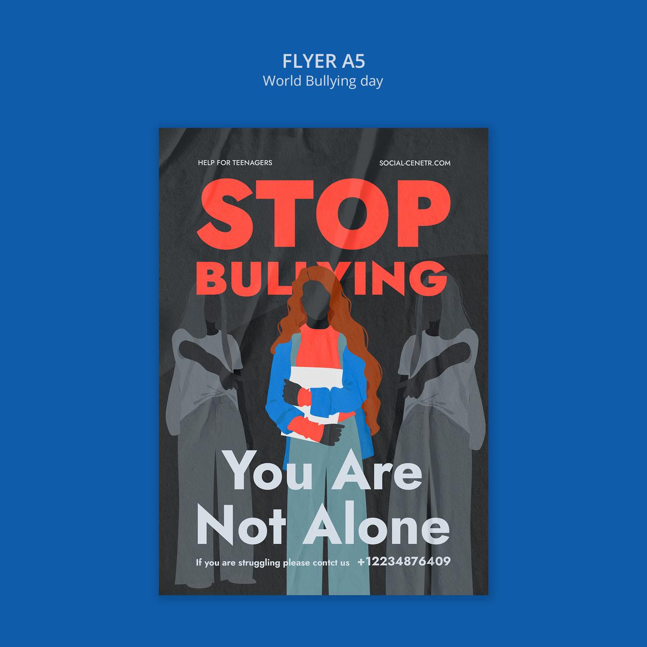 5 Contoh Poster Stop Bullying untuk Dipasang di Tempat-Tempat Umum ...