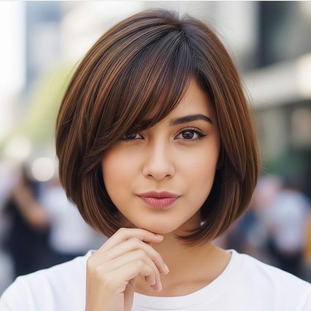 12 Model Rambut Pendek Bob Sebahu Minim Styling, Sat Set dan Anti ribet