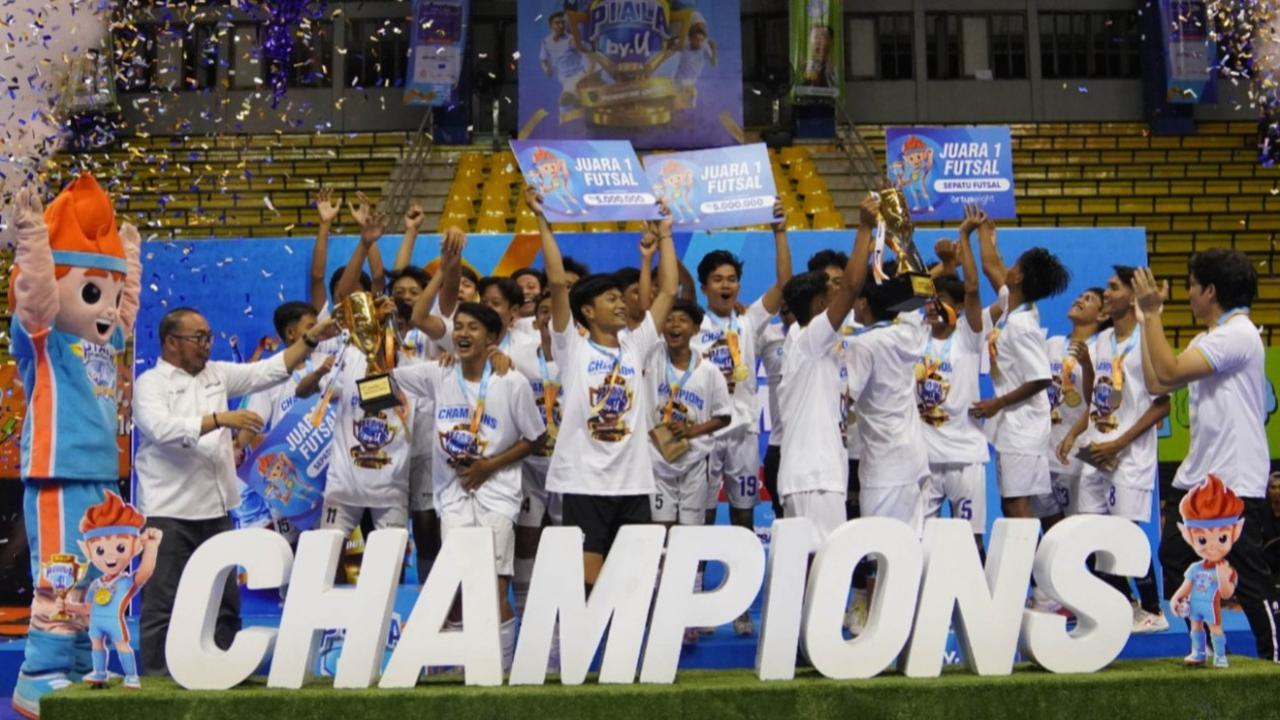 Wakil Bandung Juara Kompetisi Futsal Pelajar 2024