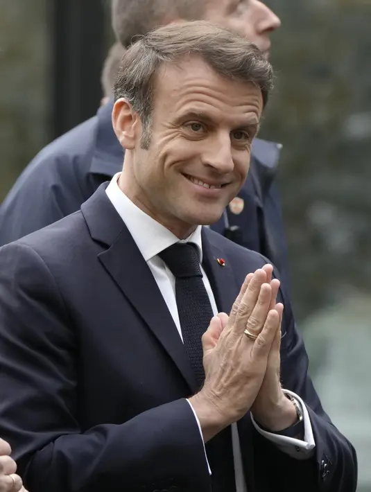 Kedatangan Presiden Emmanuel Macron ke Belanda Disambut Unjuk Rasa ...