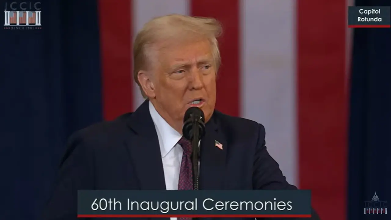 Isi Lengkap Pidato Perdana Donald Trump sebagai Presiden ke-47 Amerika ...
