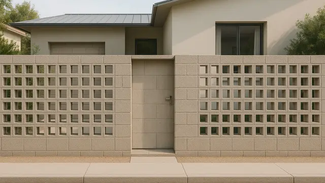 7 Inspirasi Model Pagar Batako Sederhana Minimalis yang Lagi Tren di ...