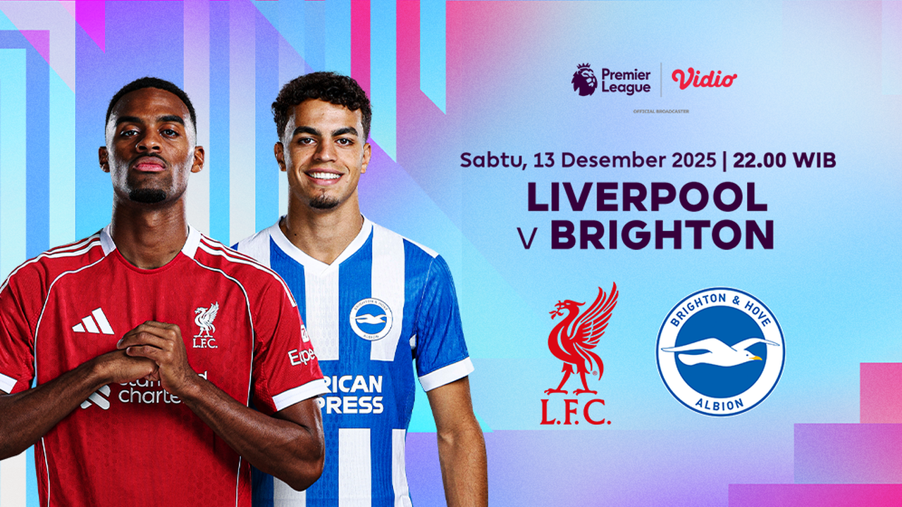 Siaran Langsung Premier League 2025/26: Liverpool vs Brighton Tayang di ...