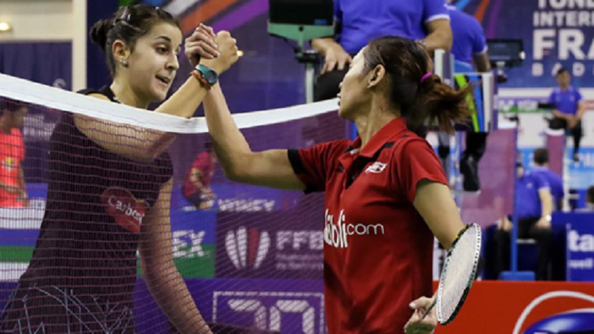 Hilang Fokus, Maria Febe Kalah dari Carolina Marin - Ragam Bola.com