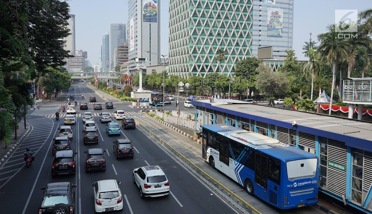 FOTO: Idul Adha, Tak Ada Car Free Day di Sudirman-Thamrin - Foto Liputan6.com