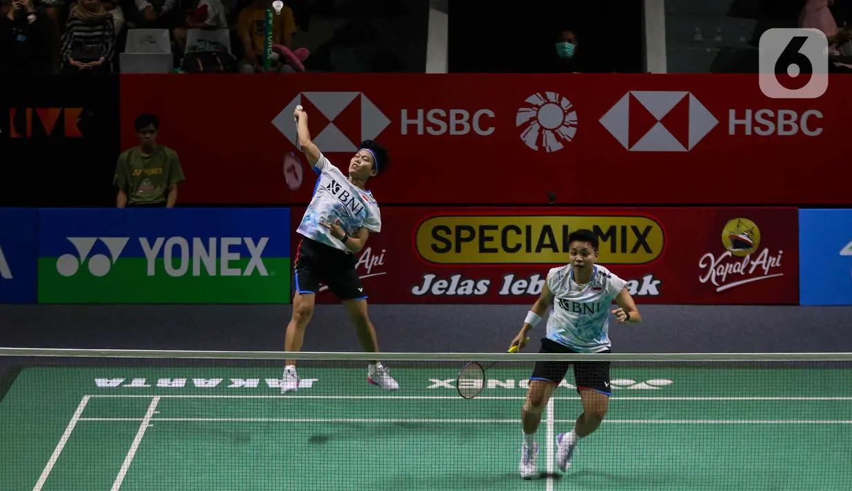 Bungkam Pemain Thailand, Apriyani Rahayu/Siti Fadia Raih Tiket 16 Besar Indonesia Open 2024 ...