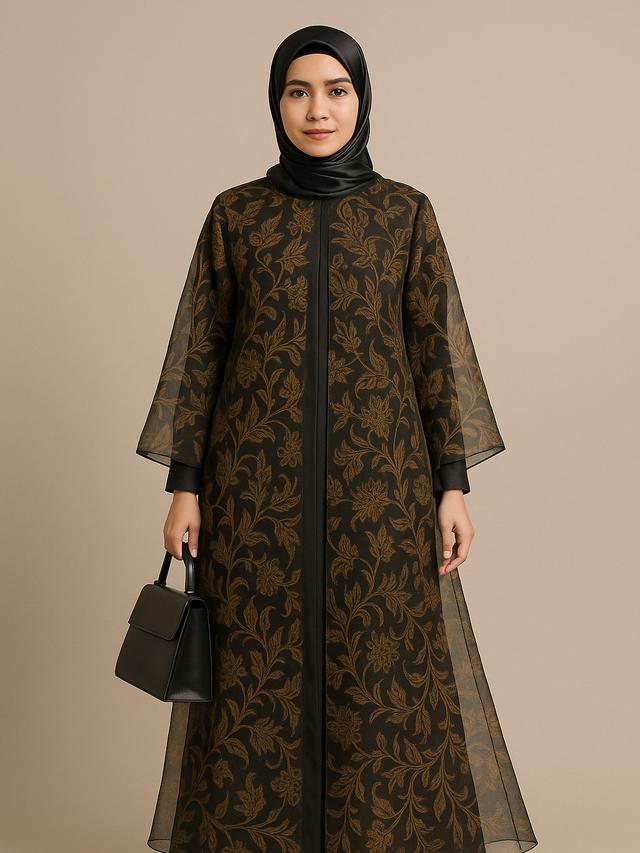 10 Model Baju Batik Syar'i Elegan Kekinian Favorit Para Hijabers di ...