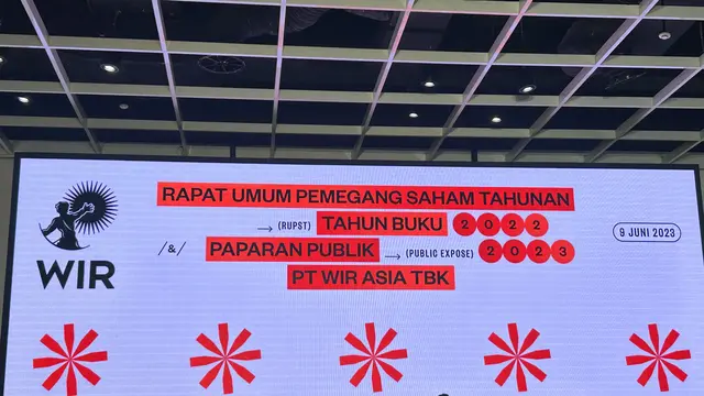 Strategi WIR Asia Incar Pendapatan Rp 4 Triliun di 2023 - Saham Liputan6.com