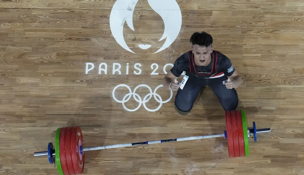 Foto: Pecahkan Rekor Olimpiade, Rizki Juniansyah Sumbang Emas Kedua ...
