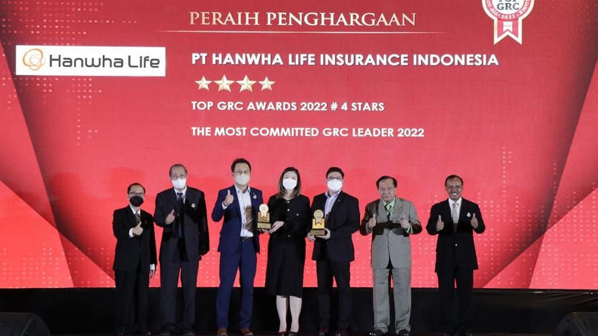 Hanwha Life Raih Top GRC Awards 2022