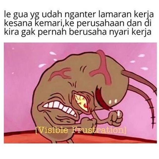 7 Meme Susahnya Cari Kerja Ini Bikin Ngelus Dada - Hot Liputan6.com