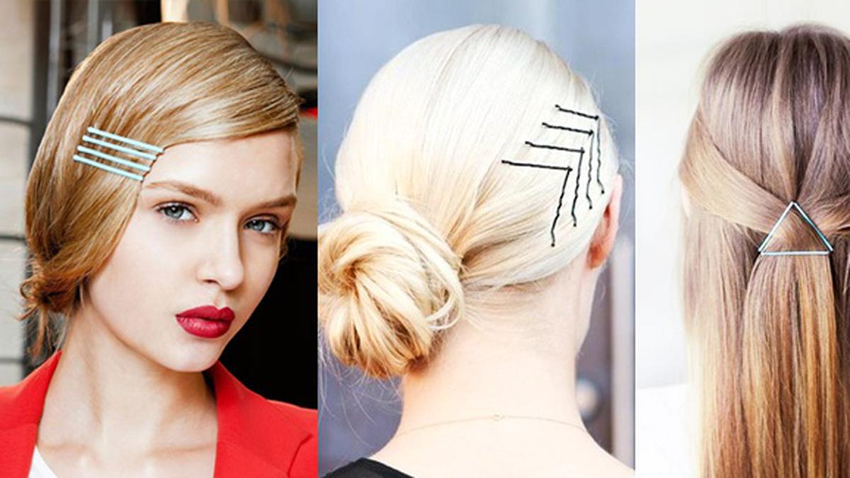 8 Ide Tampilan Rambut Kece Dengan Menggunakan Bobby Pins - Photo Fimela.com