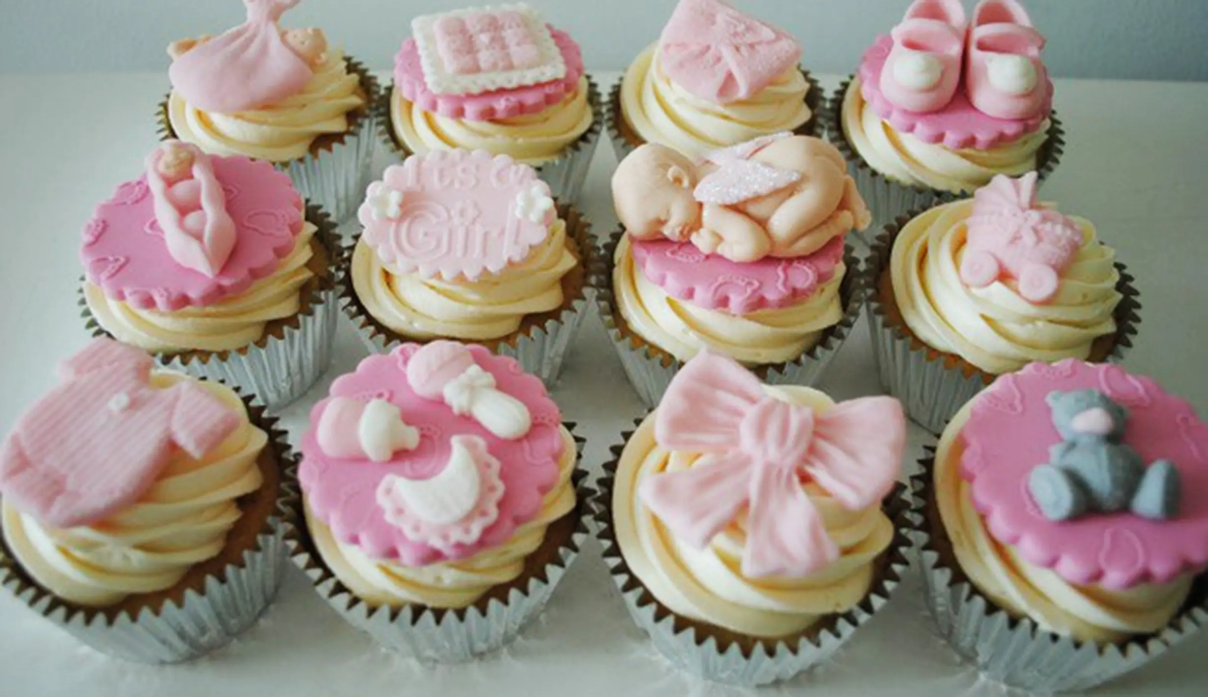 Ide Desain Cupcakes Imut Untuk Perayaan Kelahiran Bayi - Photo Fimela.com