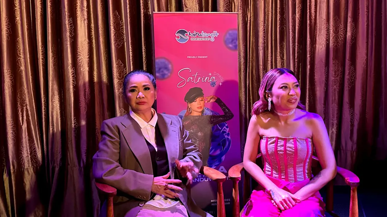 Satrina Dmello Rekam Ulang Lagu Logika Milik Vina Panduwinata, Tarikan ...