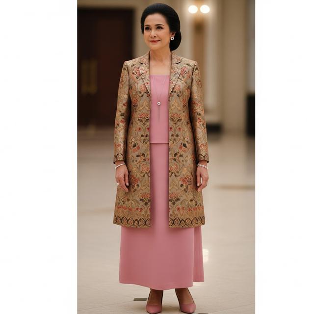 8 Model Gamis Blazer Brokat yang Minimalis tapi Tetap Mewah untuk ...