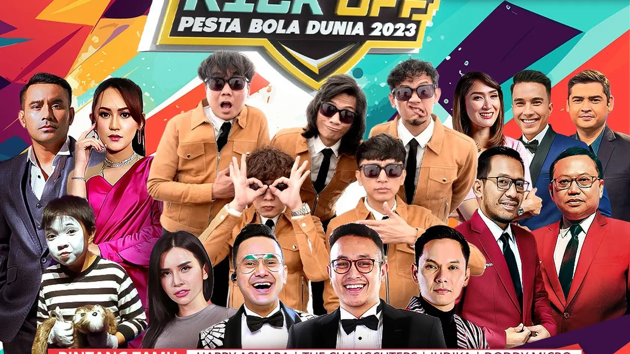 Live Streaming Konser Kick Off Pesta Bola Dunia 2023 Bersama Happy