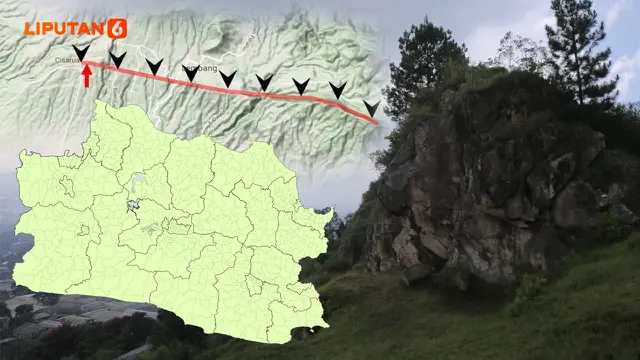 Melihat Lebih Dekat Sesar Lembang yang Masih Terus Bergerak, Awas ...