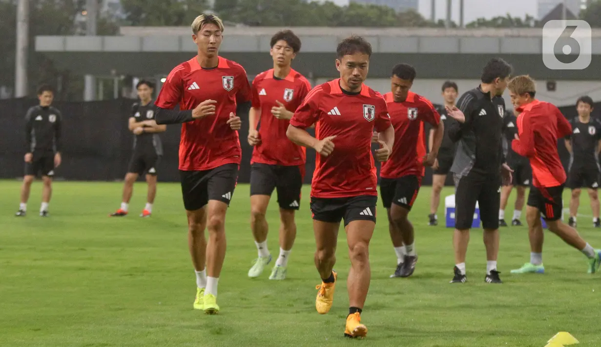 Meski Belum Lengkap, Timnas Jepang Tetap Gelar Latihan Terbuka di ...