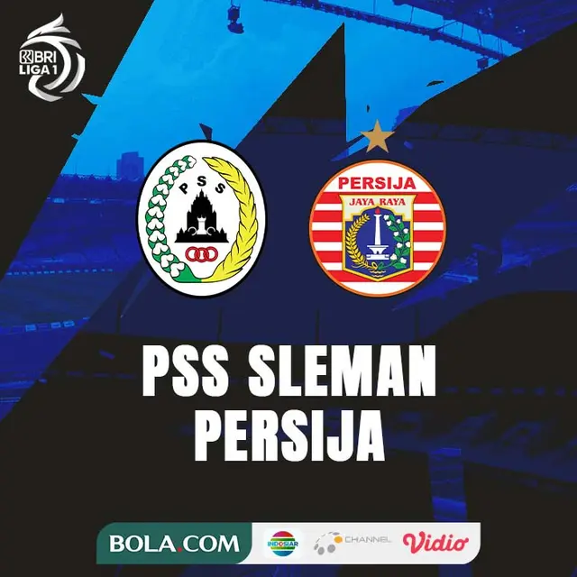 Prediksi PSS Sleman Vs Persija Jakarta di BRI Liga 1: Duel Bomber asal Brasil - Indonesia Bola.com