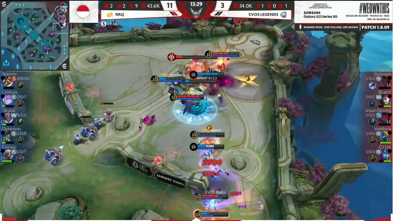 Hasil MPL ID S12 16 September 2023: RRQ Menang El Classico Lawan Evos Legends dengan Skor 2-0 ...