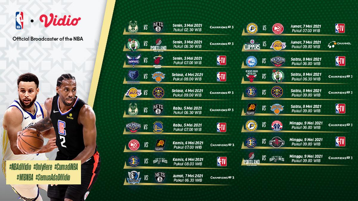 Jadwal dan Live Streaming NBA Pekan ke-20 di Vidio, Perjuangan Lakers Menuju Fase Playoff ...