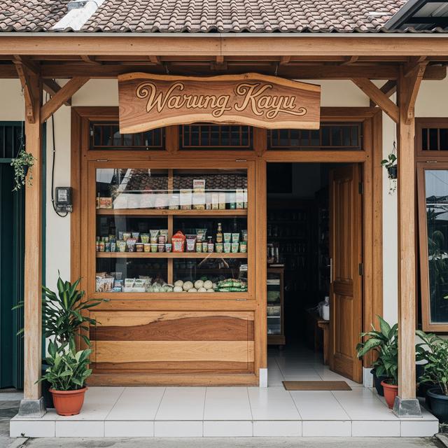 9 Inspirasi Desain Warung Kelontong Modern di Rumah Tipe 36, Fungsional ...