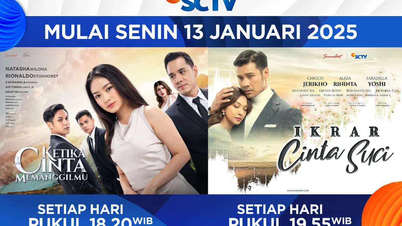 Natasha Wilona dan Chicco Jerikho Hadir di Sinetron Terbaru SCTV: Ketika Cinta Memanggilmu dan ...