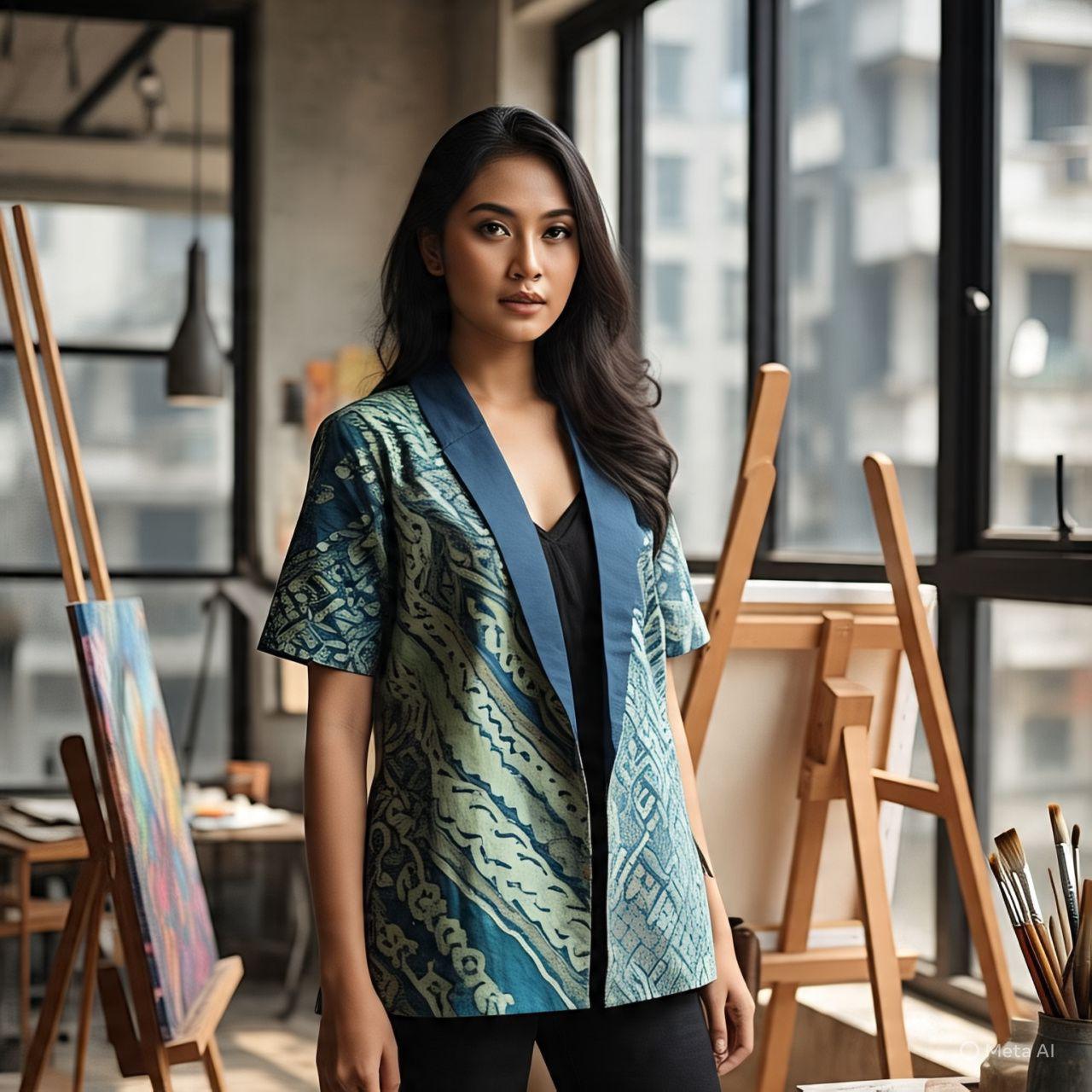 10 Model Blazer Batik Wanita Modern Terbaru 2025, Cocok untuk Gaya ...
