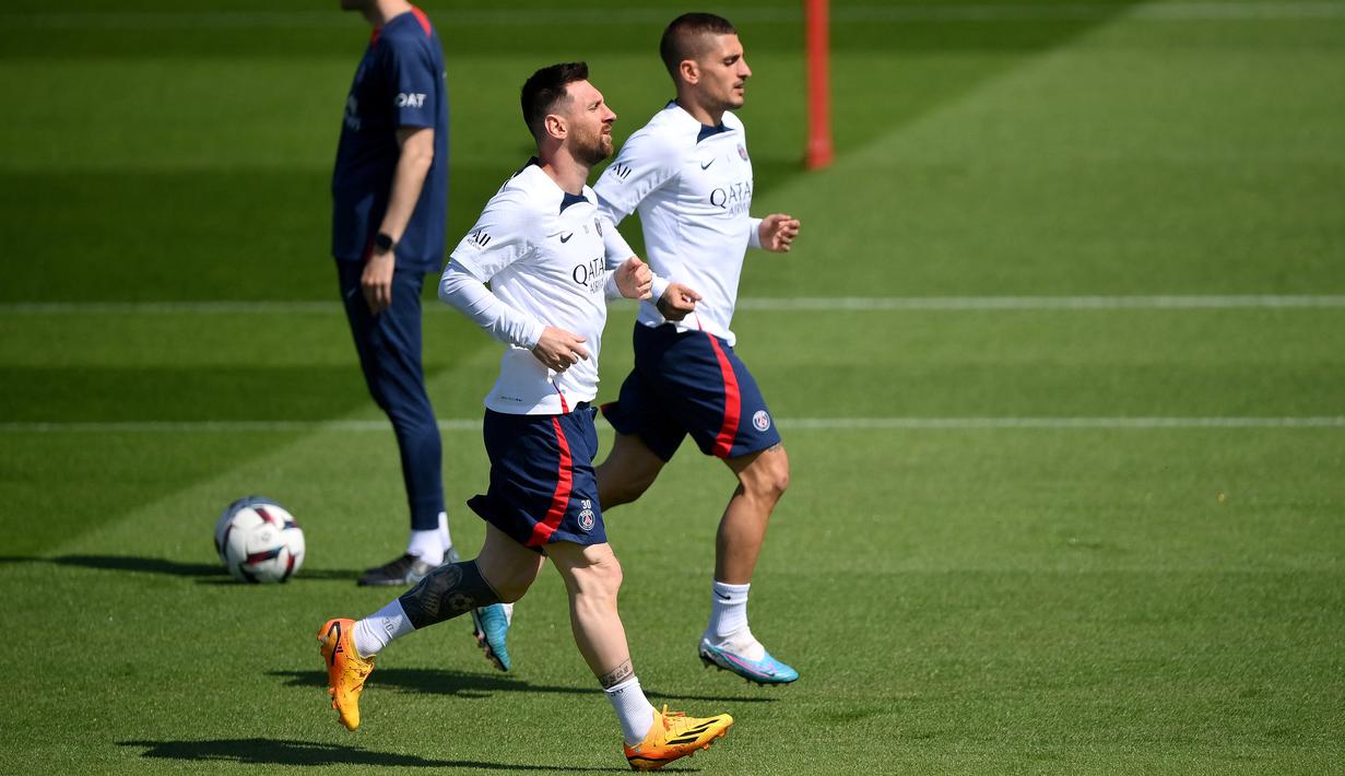 Ligue Pekan ke-38: Lionel Messi Gabung Latihan PSG Jelang Laga Perpisahan