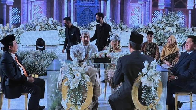 7 Potret Bahagia Pernikahan Kiky Saputri dan M Khairi, Erick Thohir Jadi Saksi - Hot Liputan6.com