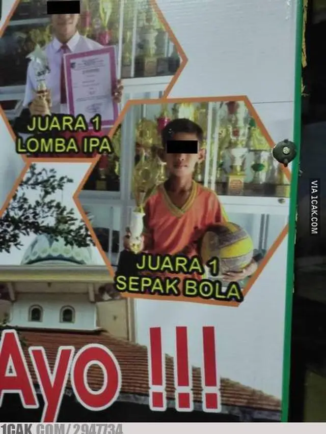 6 Banner Pemberitahuan Ada Lomba Ini Nyeleneh Banget Kocak Hot