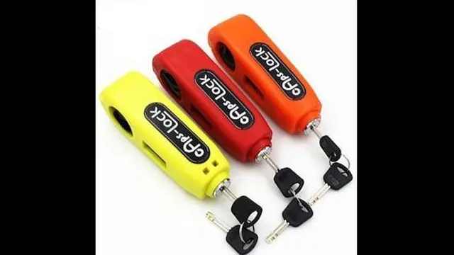 Mau Motor Aman dari Maling, Simak 5 Ragam Gembok dan Harganya ...