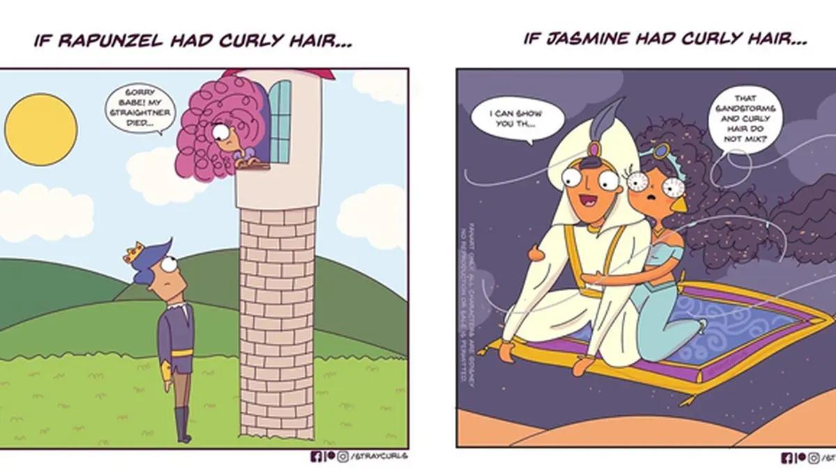 Kalau Putri Disney Berambut Keriting, Jadinya Kok Lucu Gini Ya - Photo ...