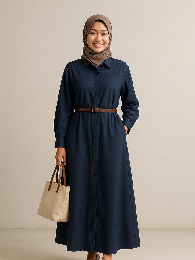 10 Model Gamis Oversize yang Trend 2025, Pilihan Terbaik untuk Tampil ...