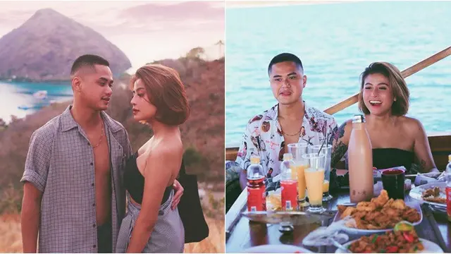 7 Momen Liburan Awkarin dan Sabian Tama di Labuan Bajo Ini Curi ...