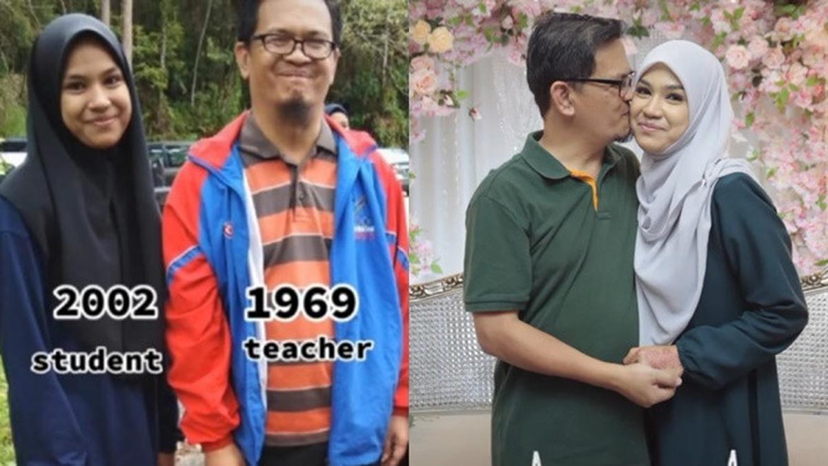 Viral Kisah Perjuangan Murid Menikah dengan Gurunya, Terpaut Usia 33 Tahun