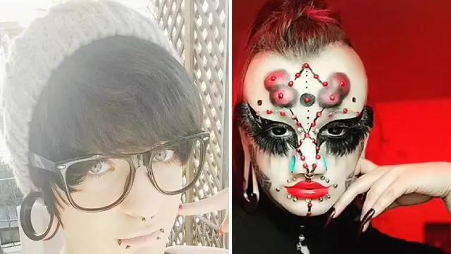 Orang Ini Habiskan Rp 191 Juta untuk Tanduk dan 100 Tindikan di Wajah ...