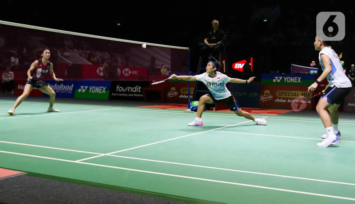 Bungkam Pemain Thailand, Apriyani Rahayu/Siti Fadia Raih Tiket 16 Besar Indonesia Open 2024 ...