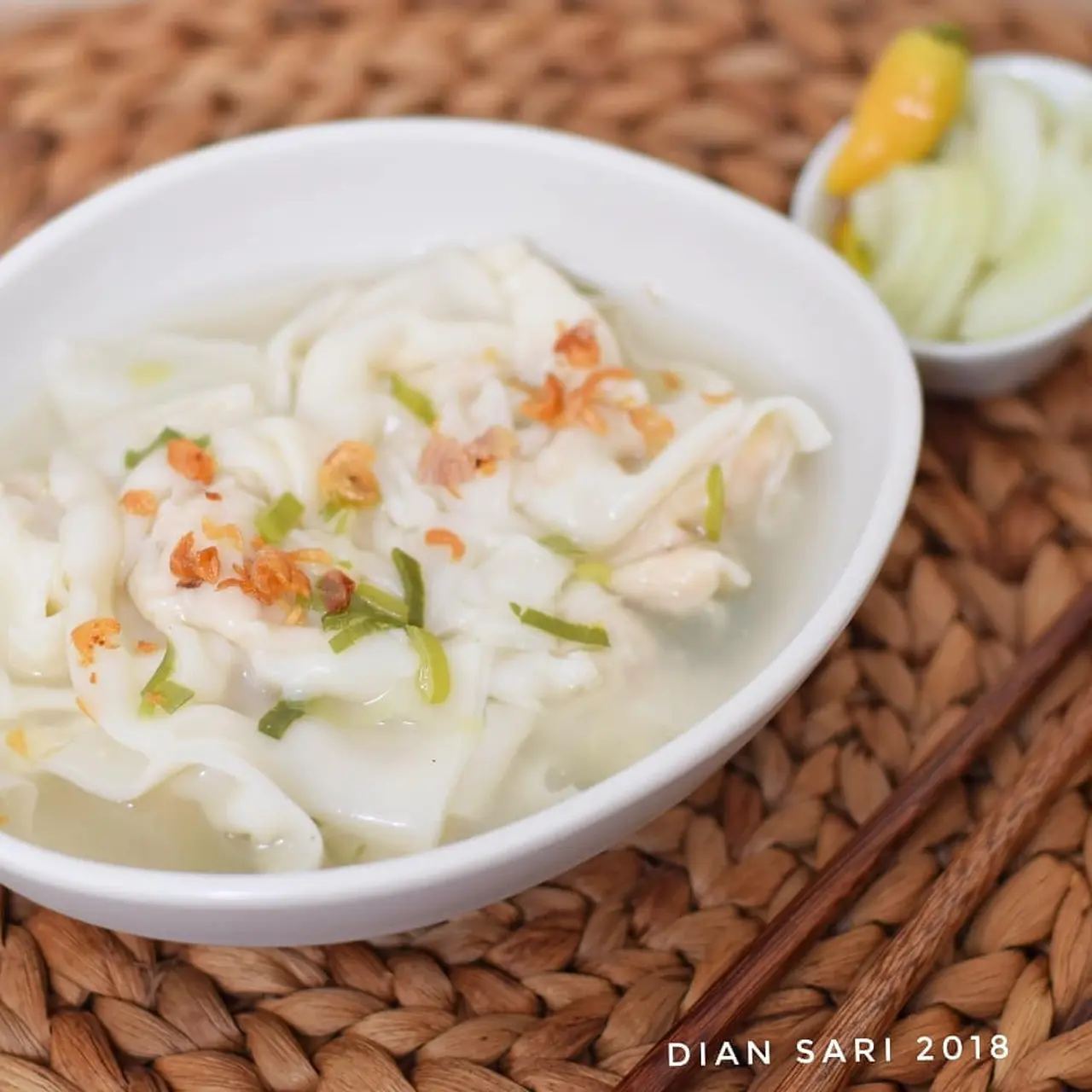 Resep Pangsit Ayam Wortel