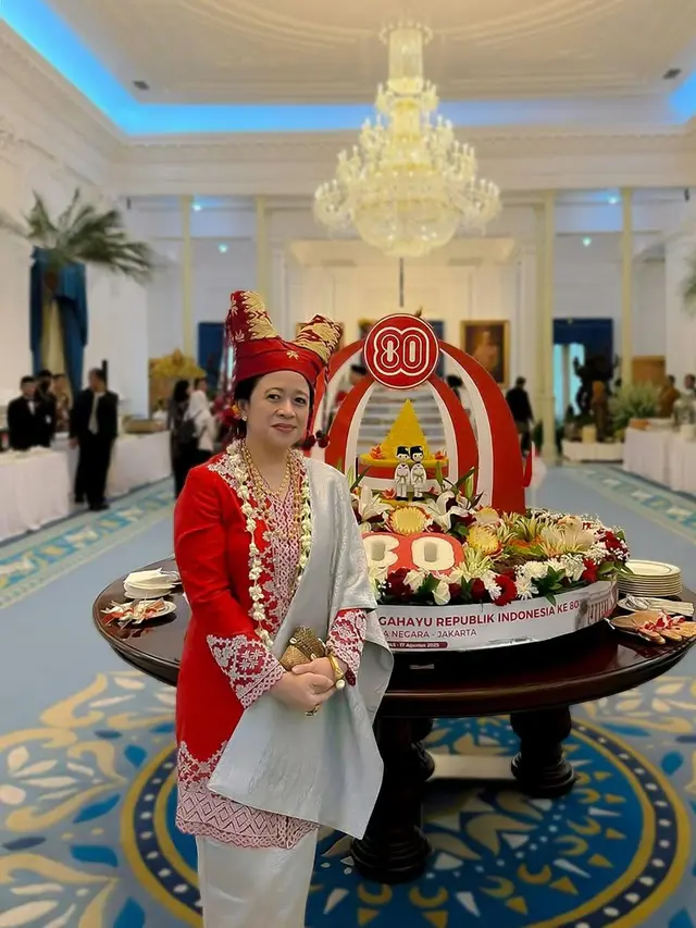 6 Potret Keluarga Soekarno di HUT RI Istana Merdeka, Kartika Sari Dewi hingga Sukmawati ...